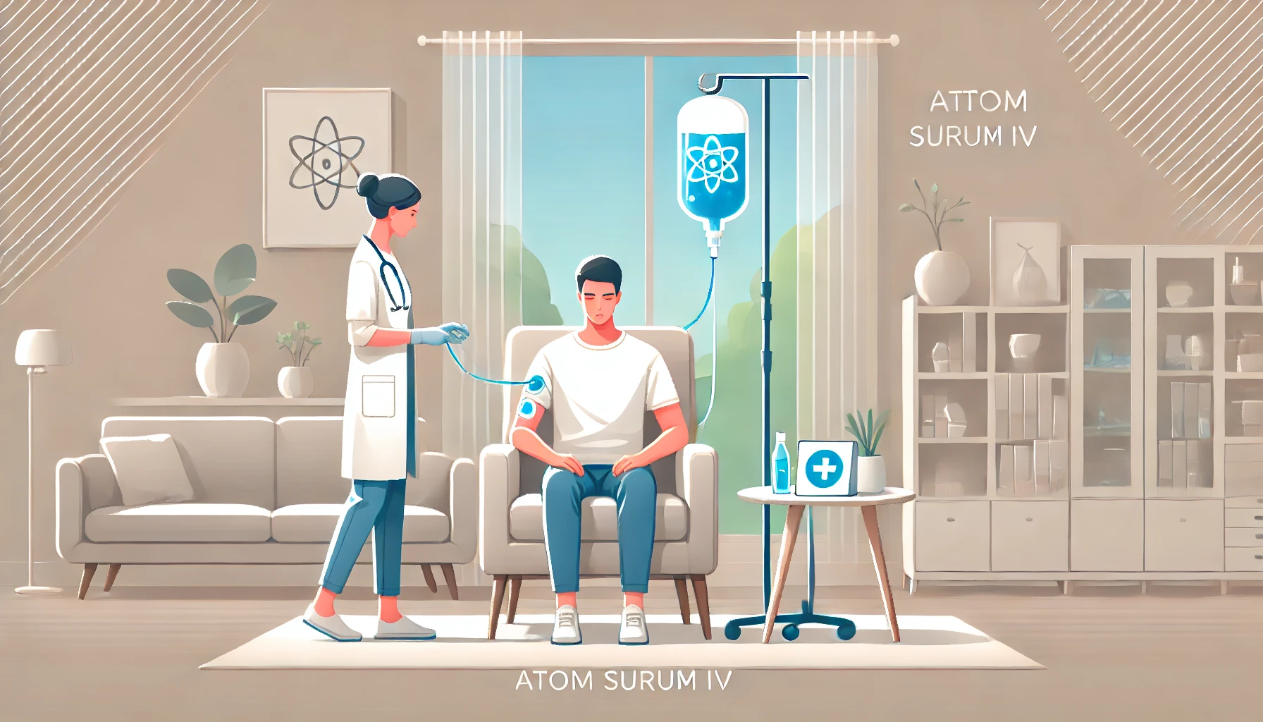 Evde Atom Serum Hizmeti | İstanbul Evde Sağlık Desteği